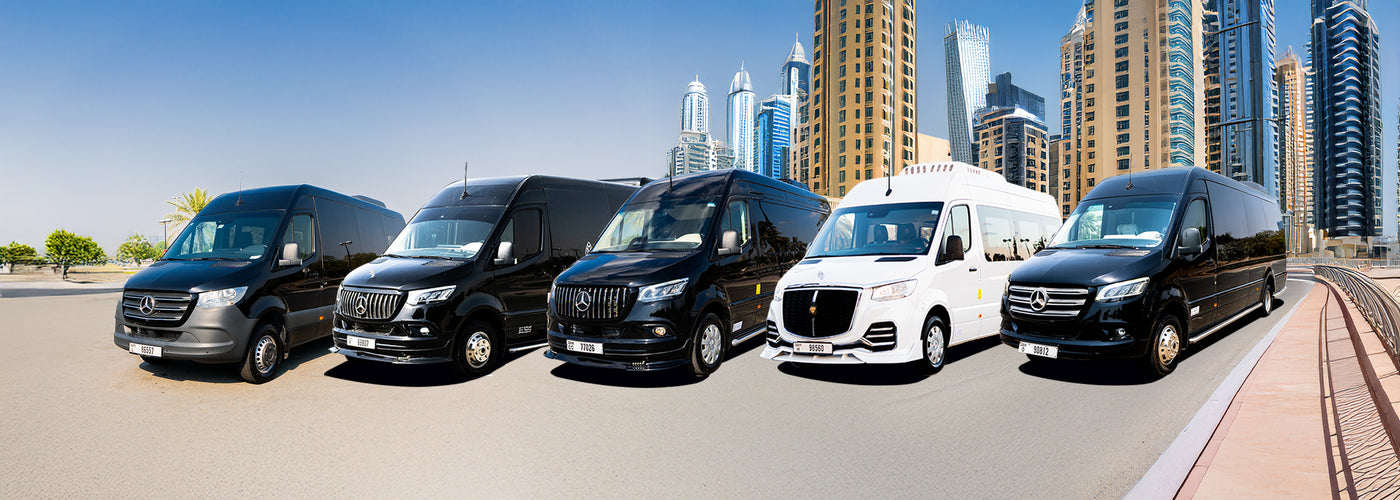 Hire Luxury Mercedes Sprinter Vans in Dubai