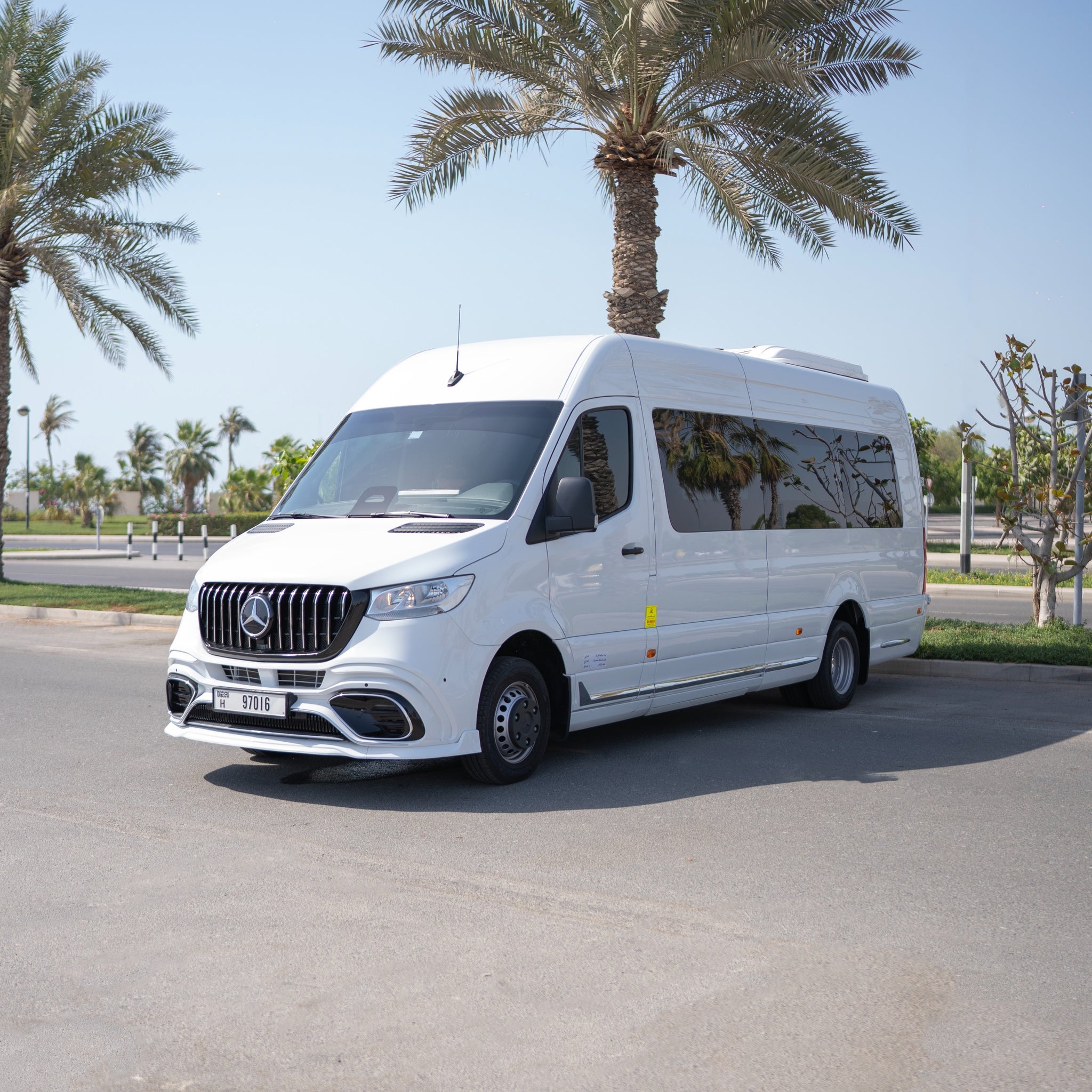 Mercedes Sprinter 9 Seater Dubai | Luxury Van Rental & Transfers