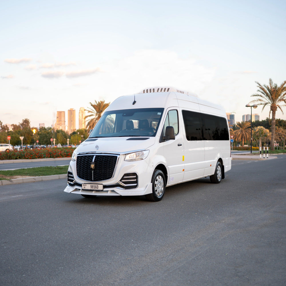 Maybach Mercedes Sprinter 14 Seater Van Rental Dubai | Luxury Van Hire