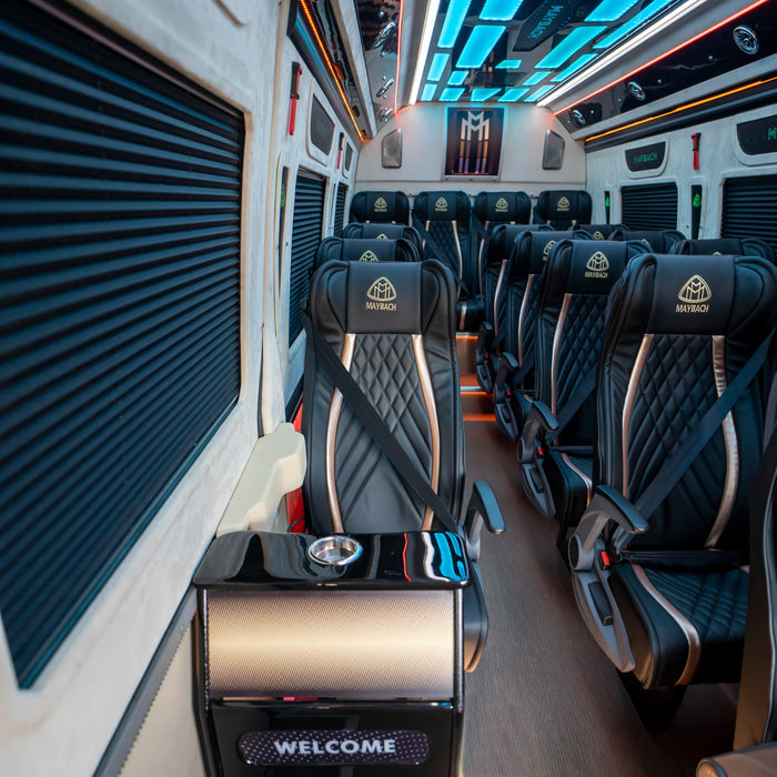 Maybach Mercedes Sprinter 19 Seater Van Hire Dubai | Luxury Van Rental