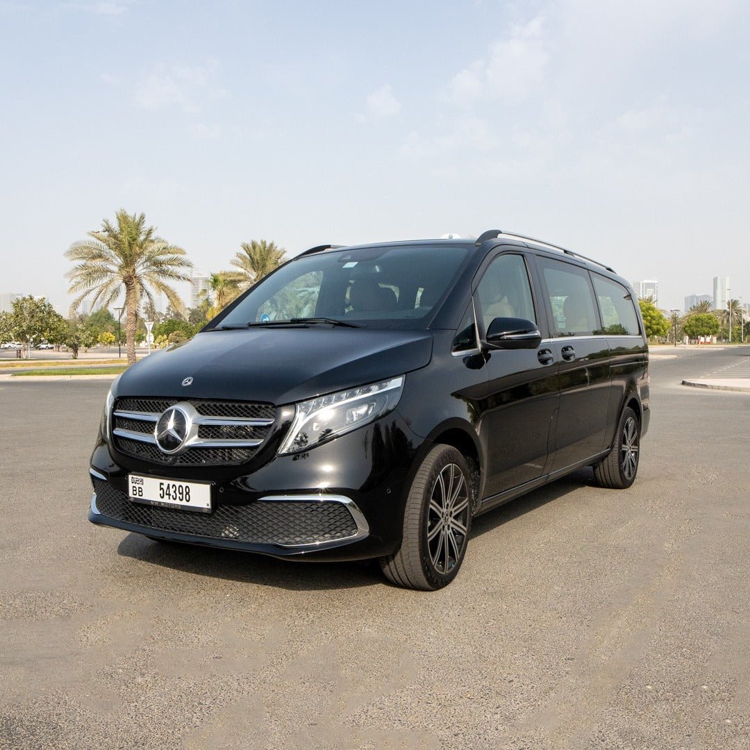 Rent Mercedes V250 V-Class with Chauffeur | Luxury Van Hire Dubai