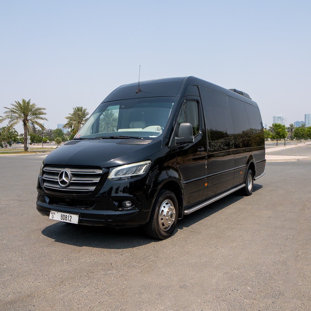VIP Mercedes Sprinter 16 Seater Van Rental Dubai – Chauffeur Driven